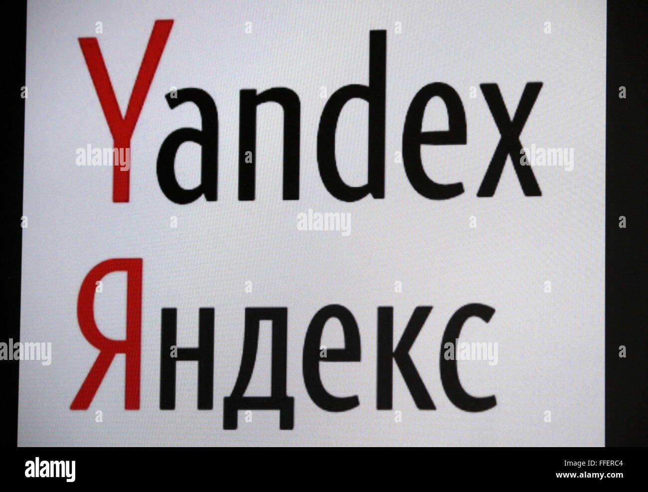 Yandex logo hi-res stock photography and images - Alamy