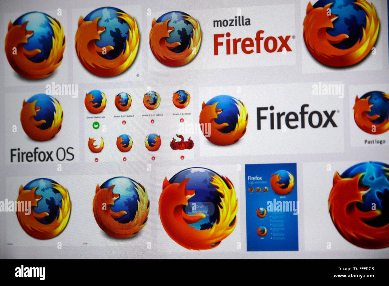 Mozilla Firefox Logo History