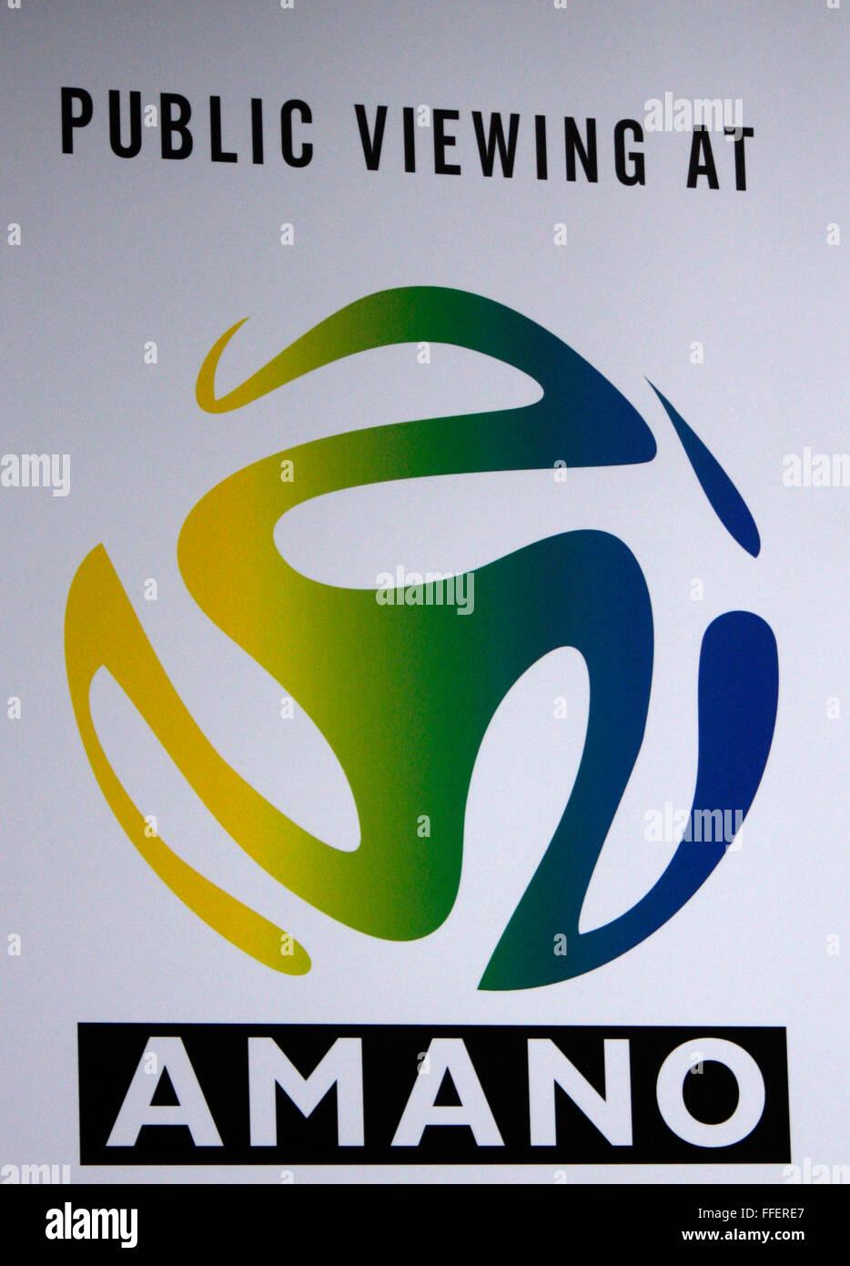 Amano logo hi-res stock photography and images - Alamy