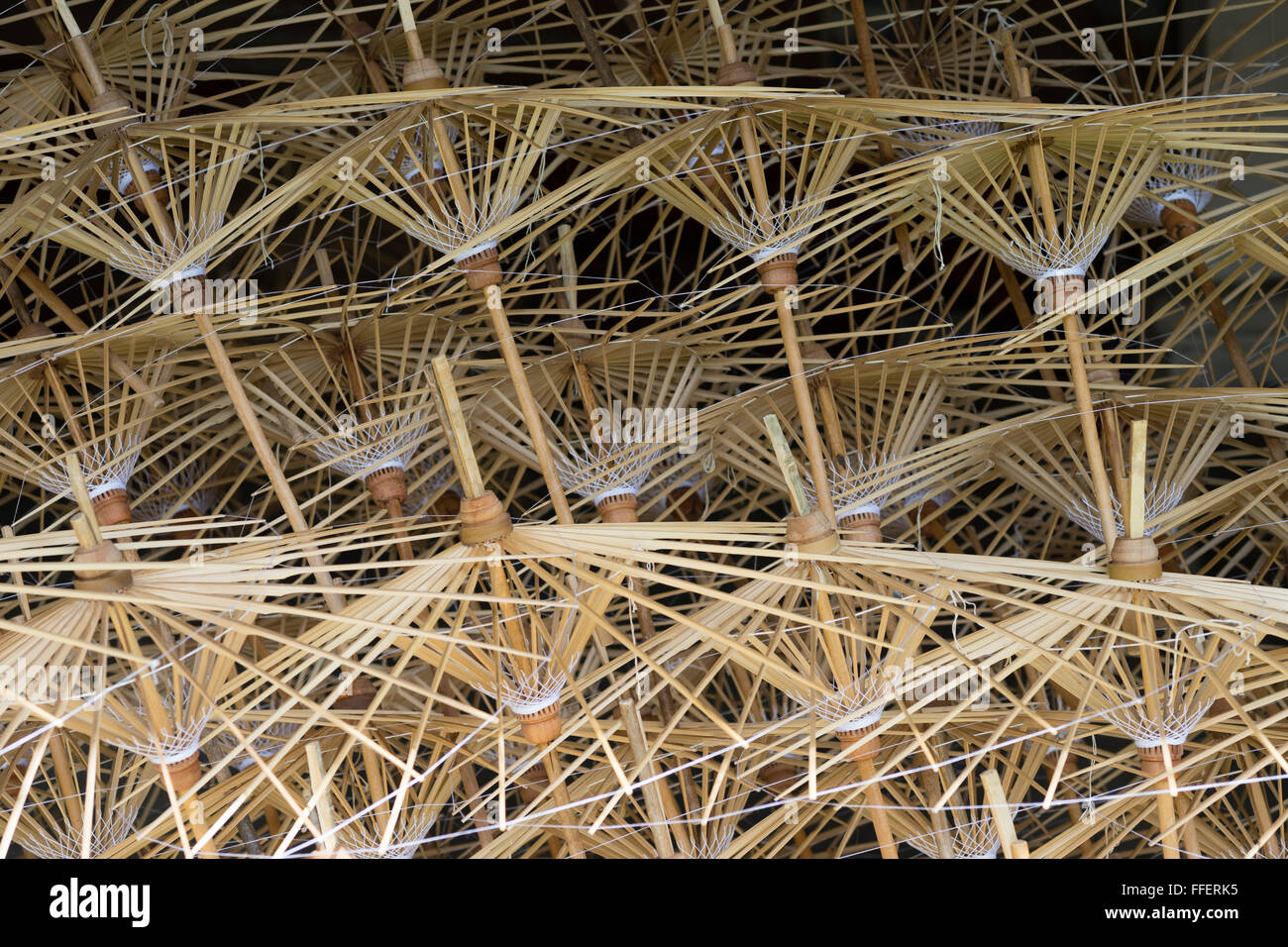Umbrella bamboo hi-res stock photography and images - Alamy