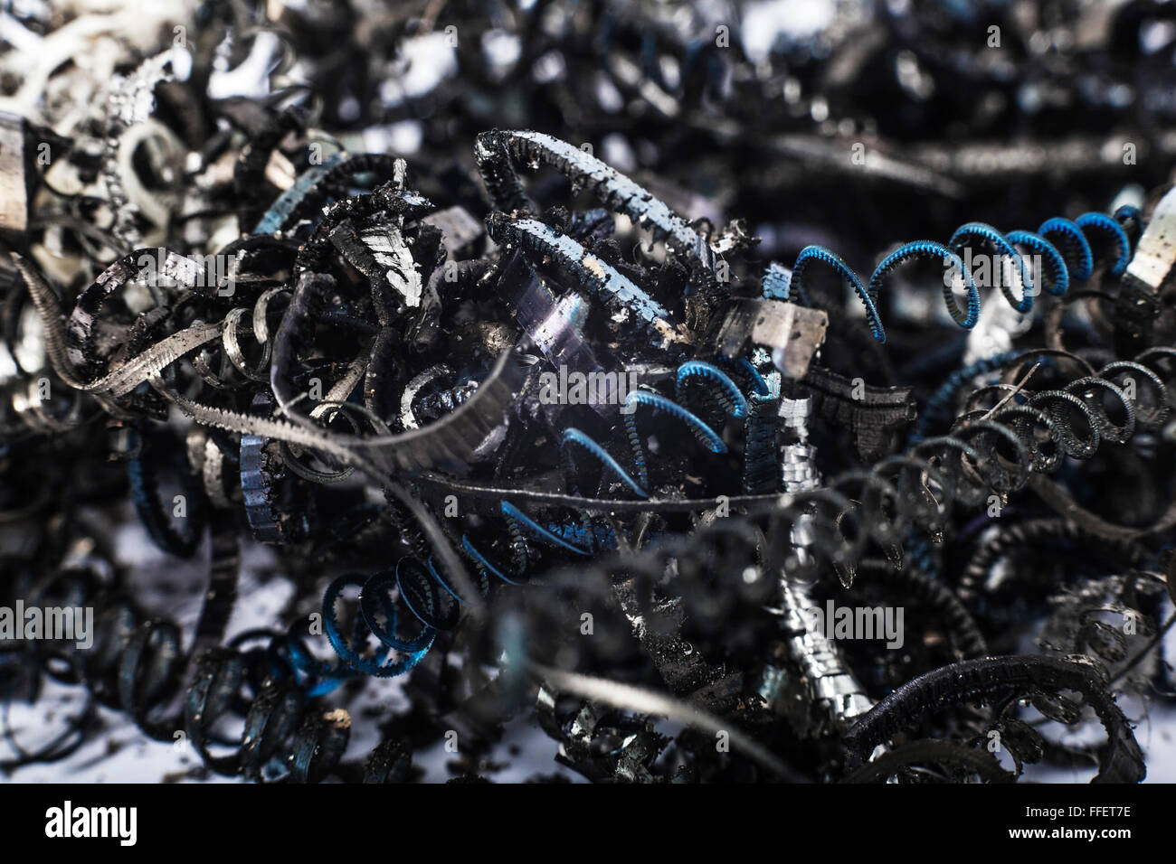 Scrap Metal Cutting Stock Photos & Scrap Metal Cutting Stock Images - Alamy