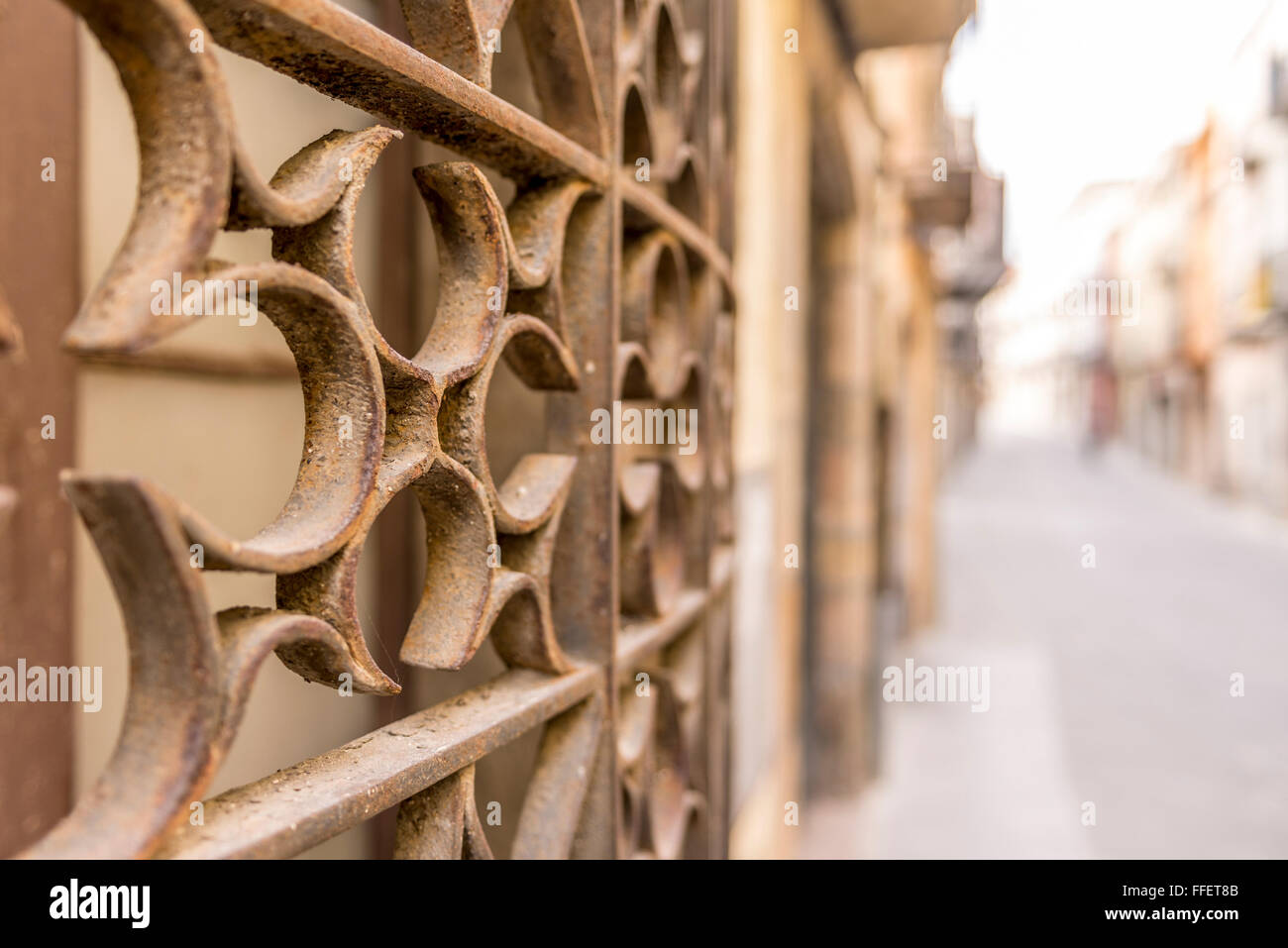Spanish iron gate hi-res stock photography and images - Alamy