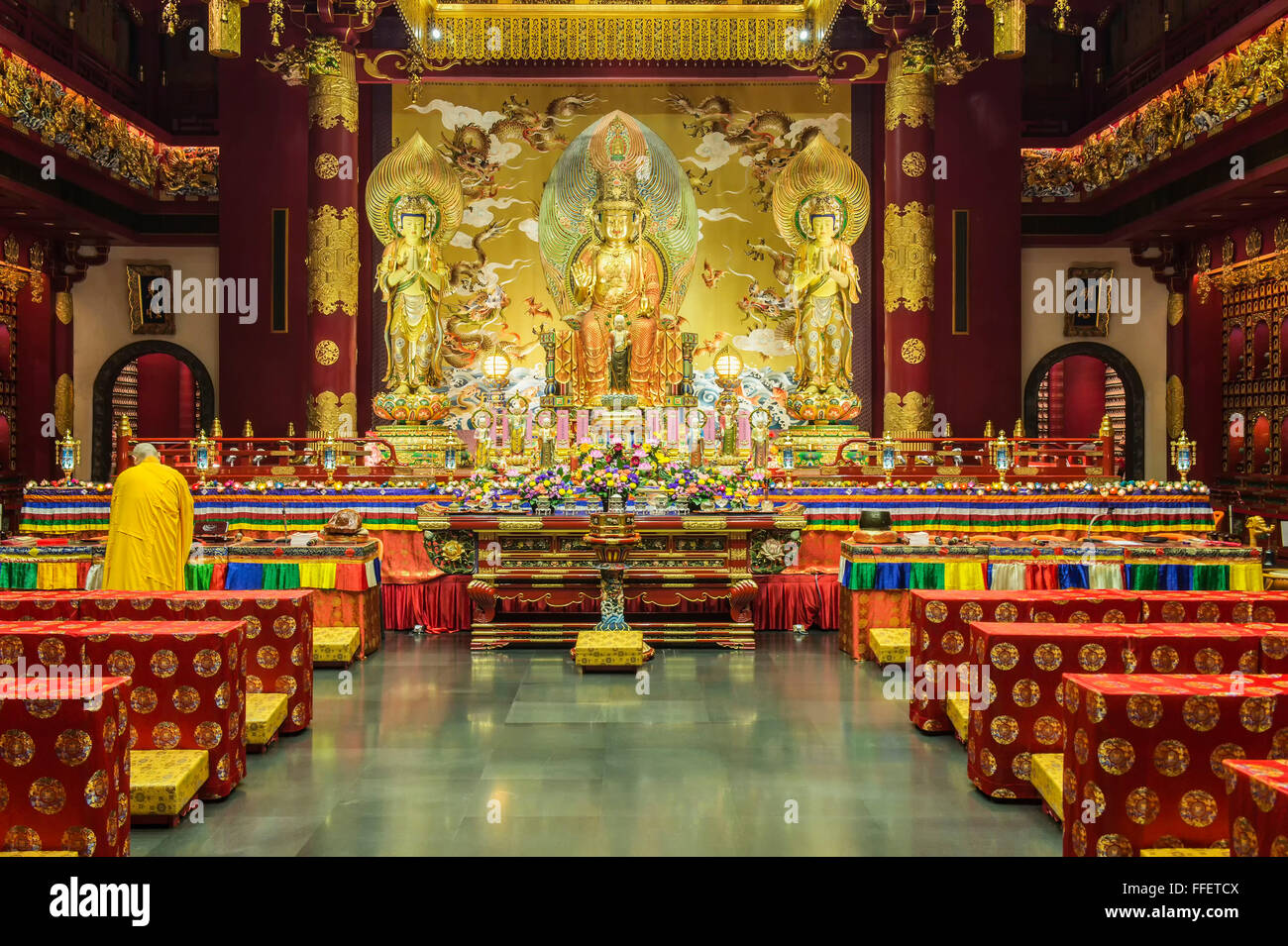 Buddha Tooth Relic Temple, Chinatown, Singapore Stock Photo - Alamy