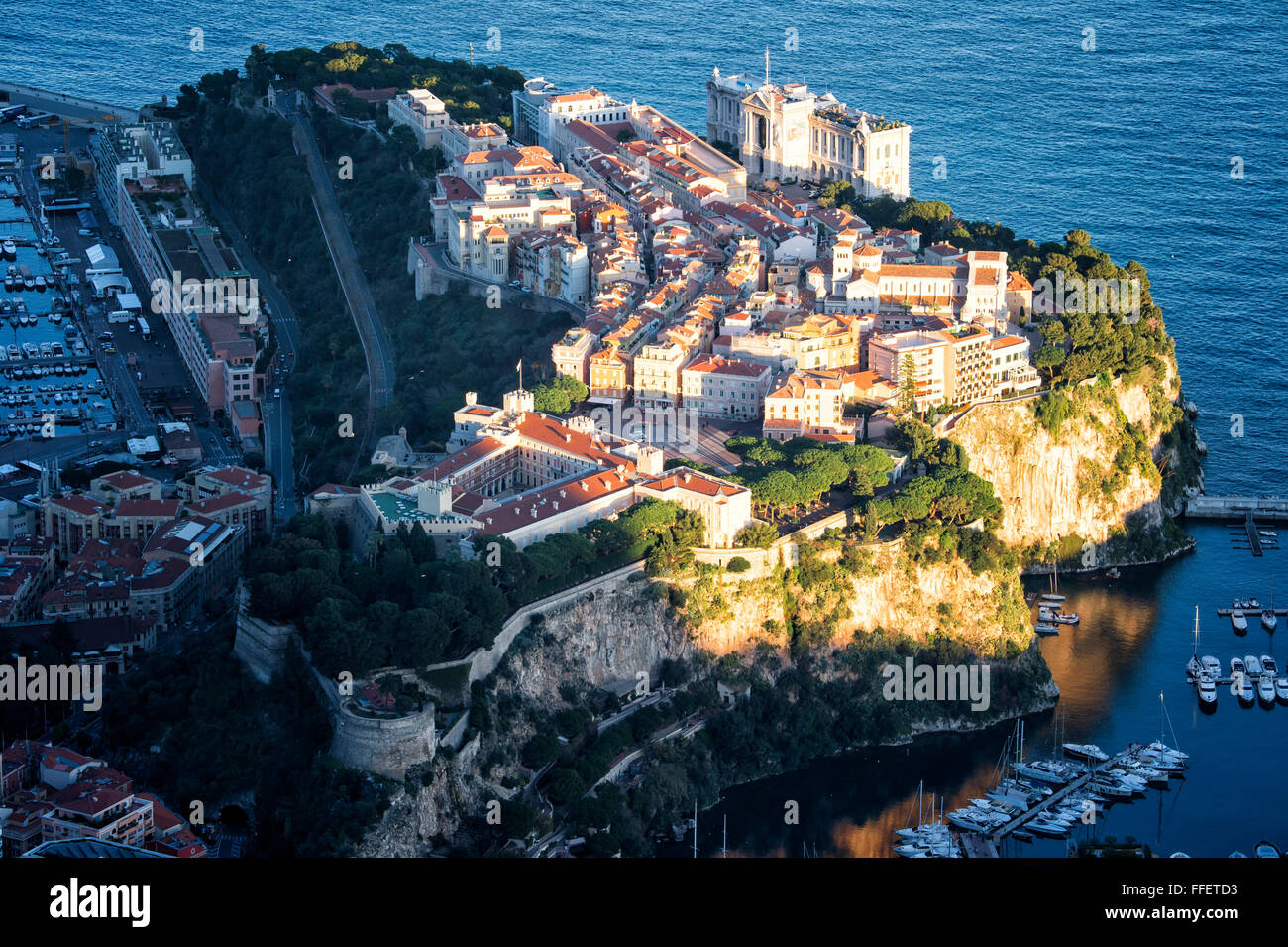 Monaco Overview High Resolution Stock Photography and Images - Alamy