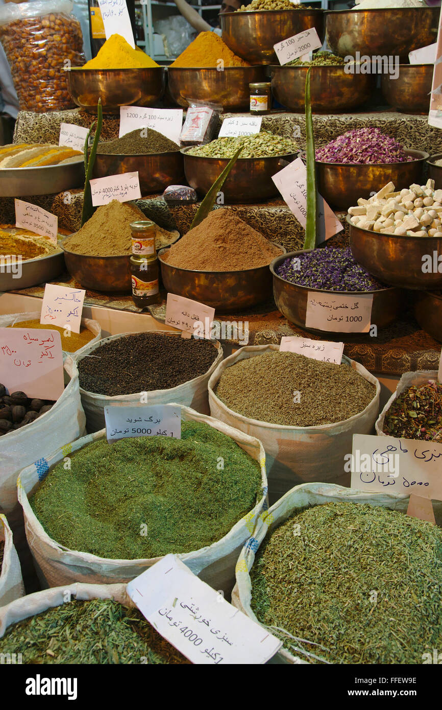 Iran spices hi-res stock photography and images - Alamy