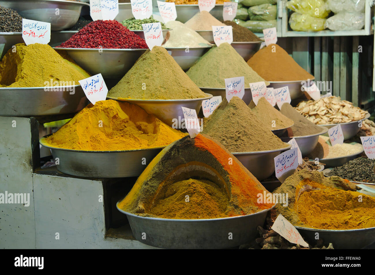 Colorful spices displayed in vakil hi-res stock photography and images ...