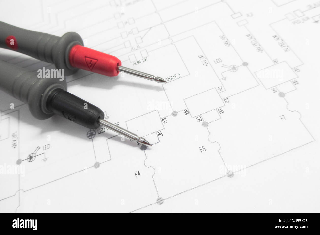 testing electronics devices Stock Photo - Alamy