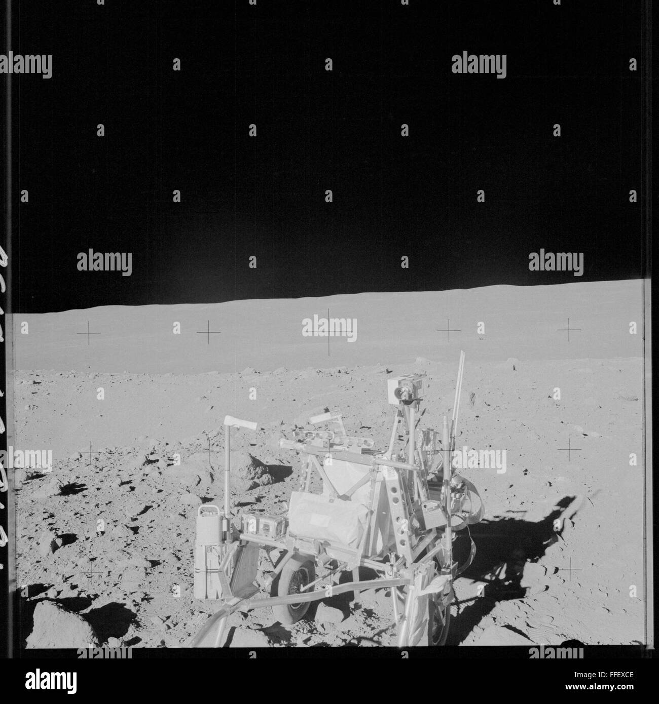 The Apollo 14 mission's photographic collection includes images of ...