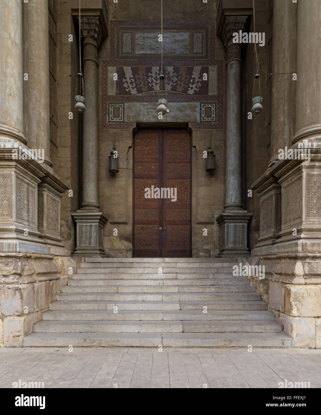 Stairs islamic wooden hi-res stock photography and images - Alamy
