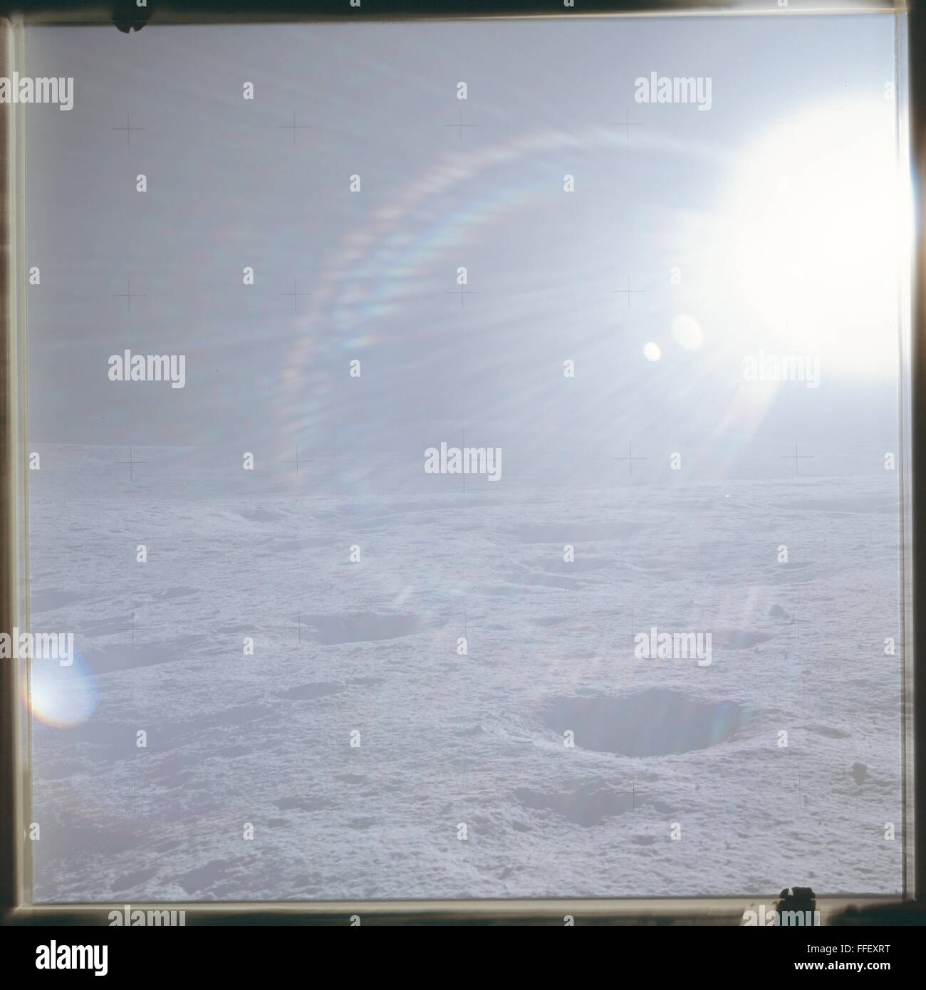 Apollo 14, with astronauts Alan Shepard, Edgar Mitchell, and Stuart Roosa, made its successful ...