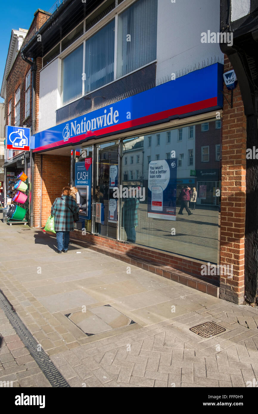 Nationwide In Andover Hampshire Stock Photo - Alamy