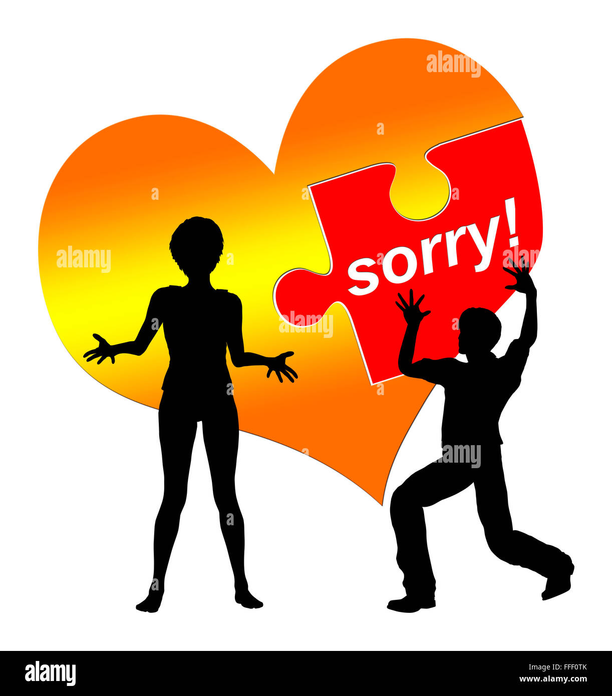 I am sorry Stock Photo - Alamy