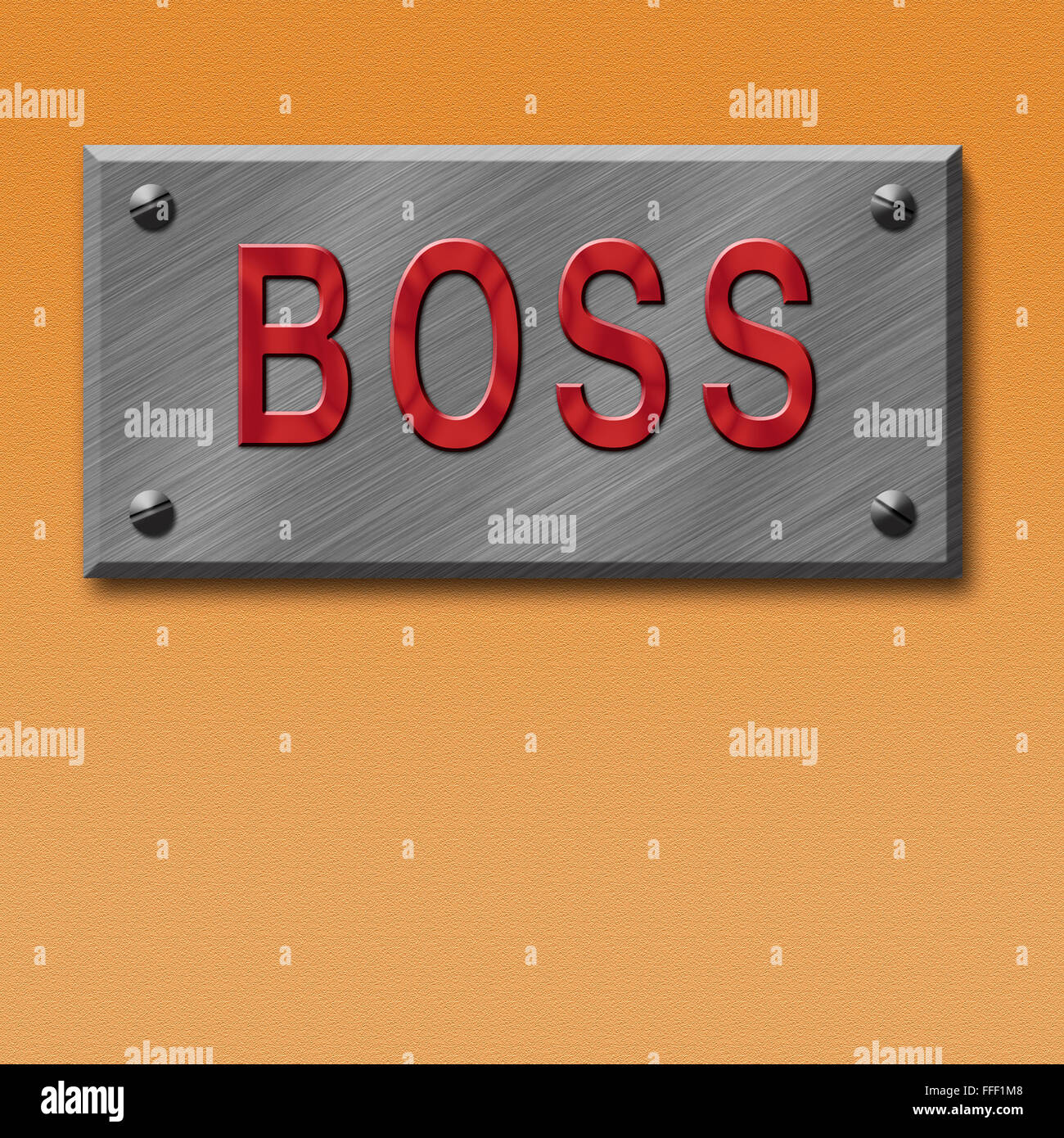 Red name plate hi-res stock photography and images - Alamy