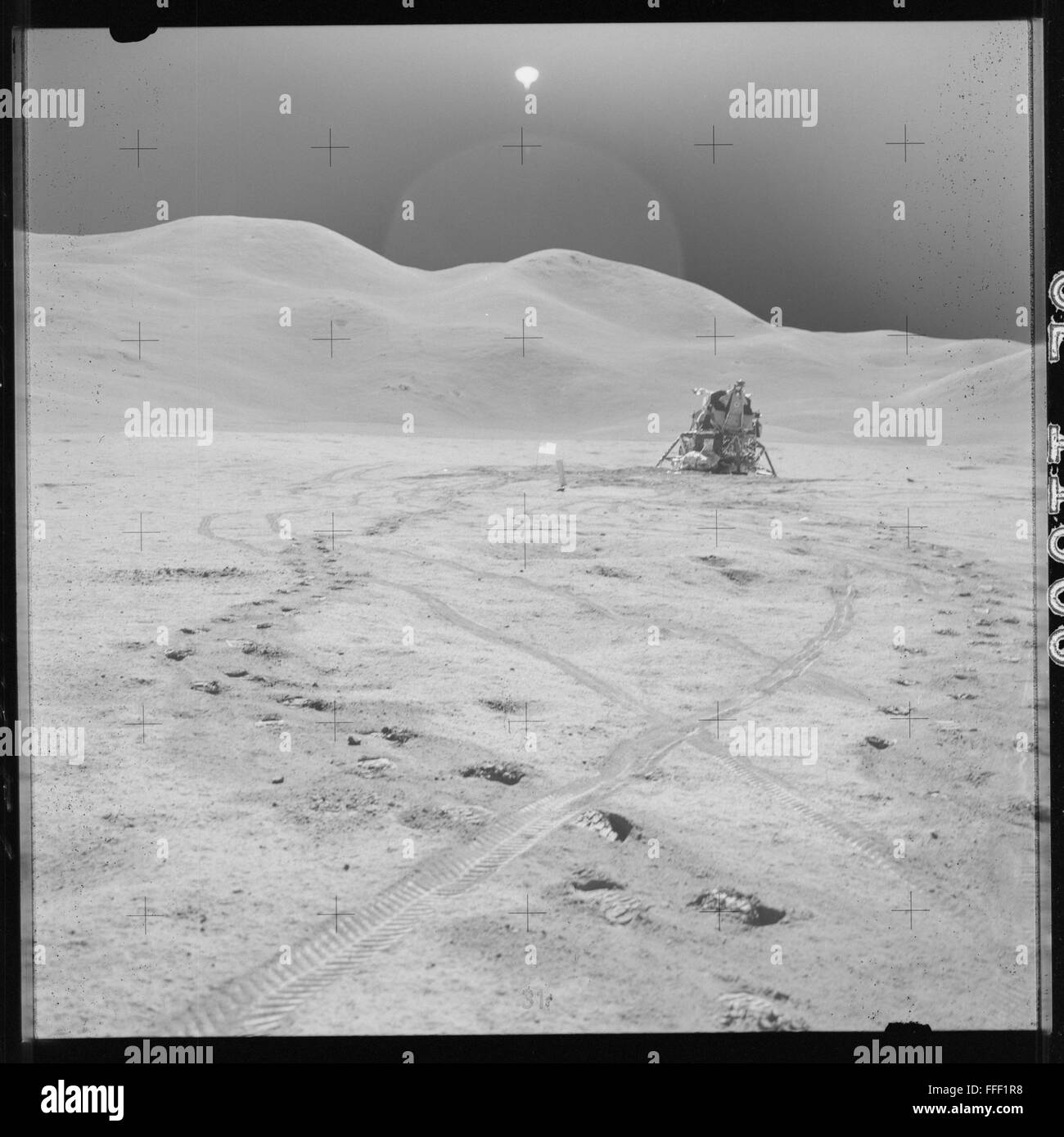 The Apollo 15 untouched photographic archive features an unedited ...