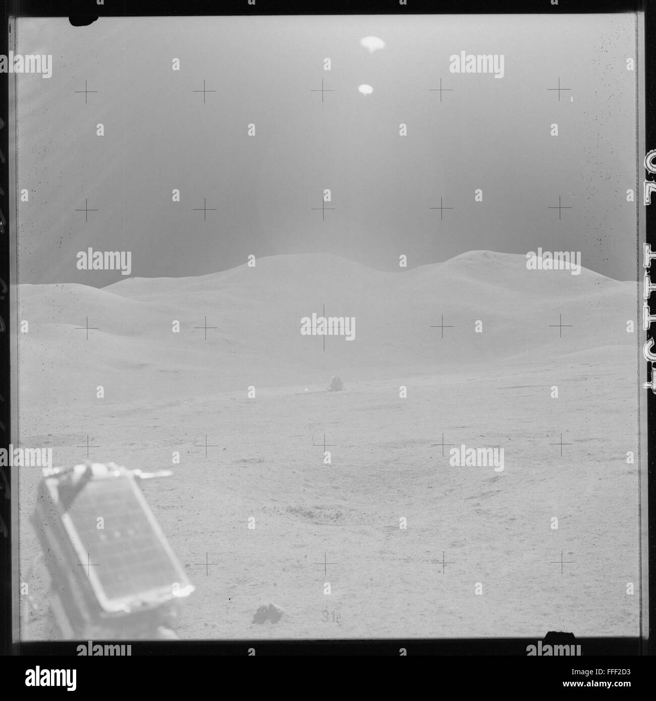 The unedited images from the Apollo 15 mission include detailed views ...