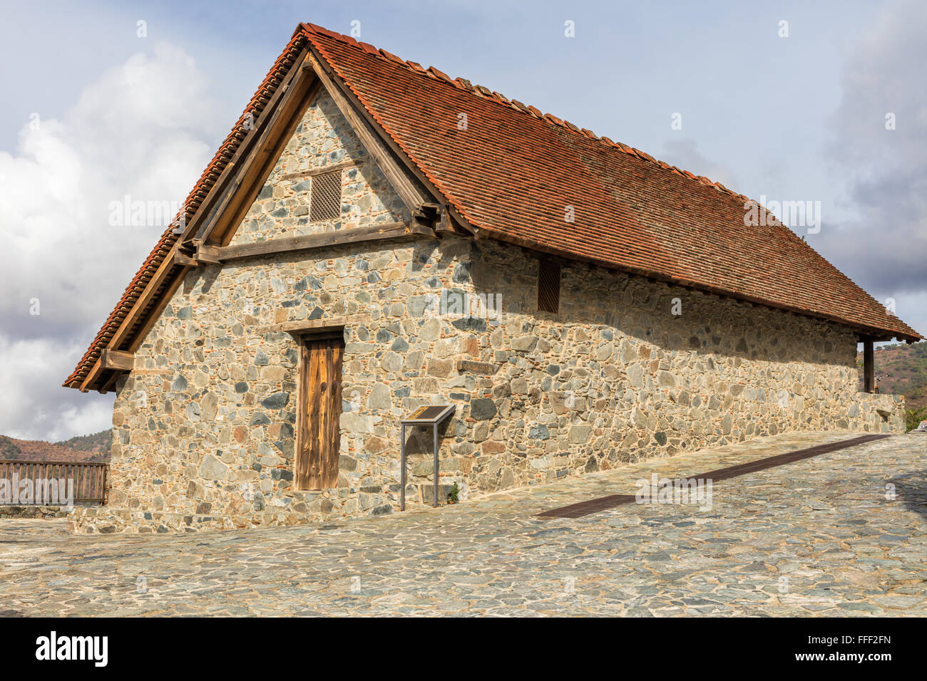 Church of Panagia tou Moutoulla, Moutoullas, Cyprus Stock Photo - Alamy