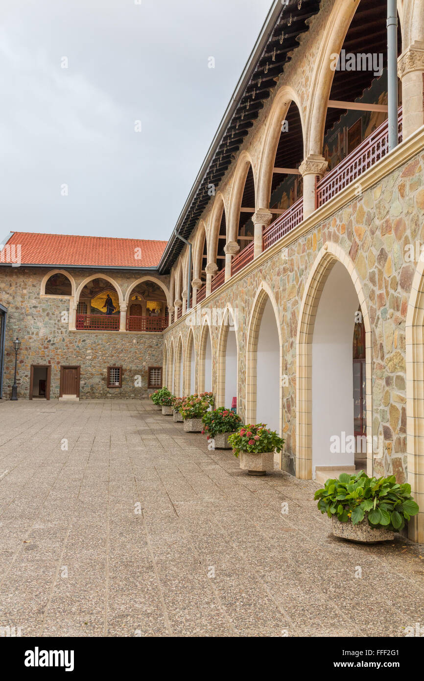 Kykkos monastery, Pedoulas, Cyprus Stock Photo - Alamy