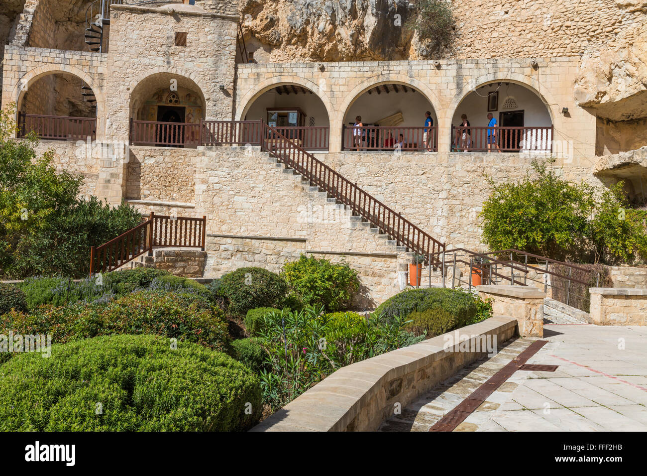 Agios Neophytos Monastery, Cyprus Stock Photo - Alamy