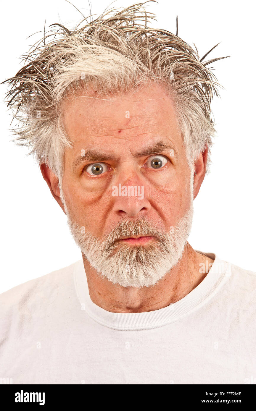 Man crazed expression hi-res stock photography and images - Alamy