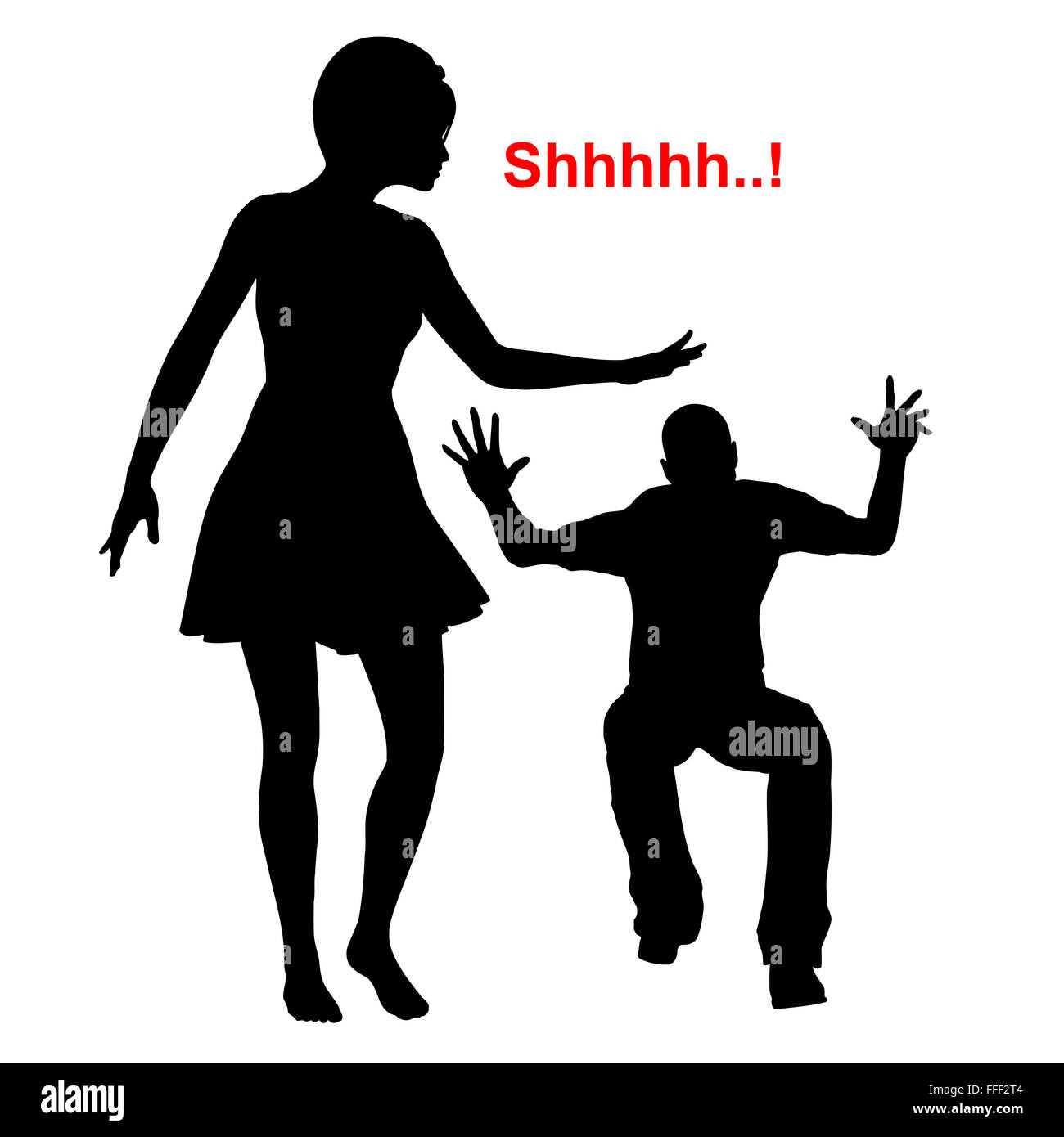 Man woman thinking problems Cut Out Stock Images & Pictures - Alamy