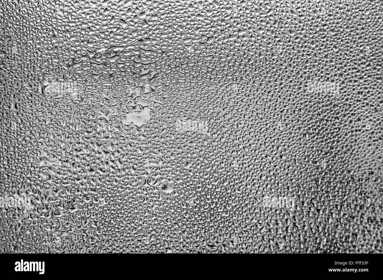 Drops and steam on the window Stock Photo - Alamy