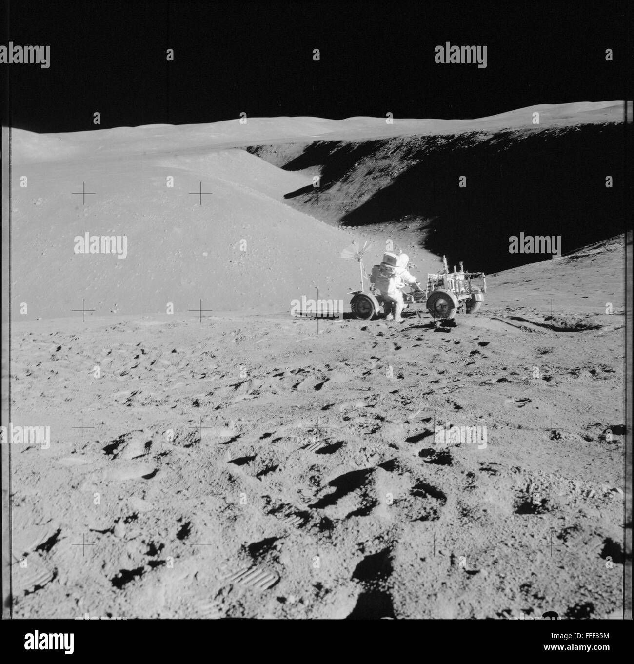 The Apollo 15 photographic archive includes unedited images documenting ...