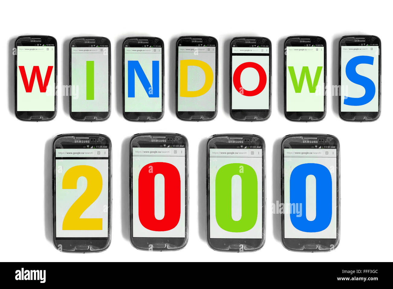 2000 windows Cut Out Stock Images & Pictures - Alamy