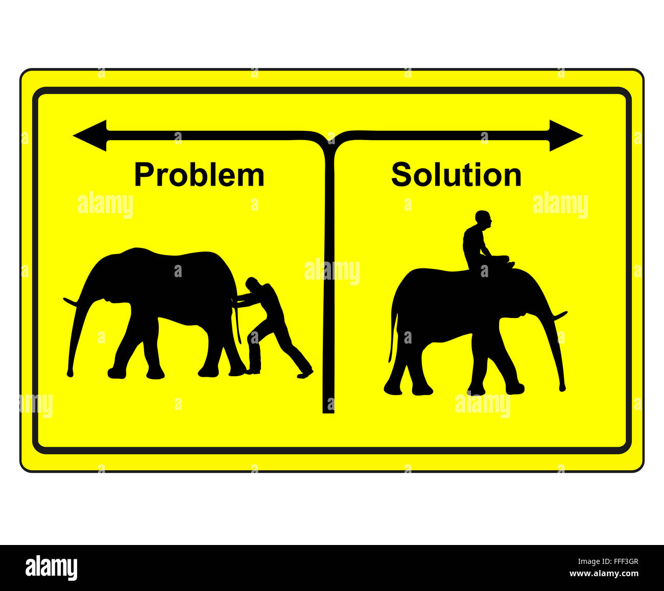 Problem versus Solution Stock Photo - Alamy Problem versus Solution Stock Photo - Alamy