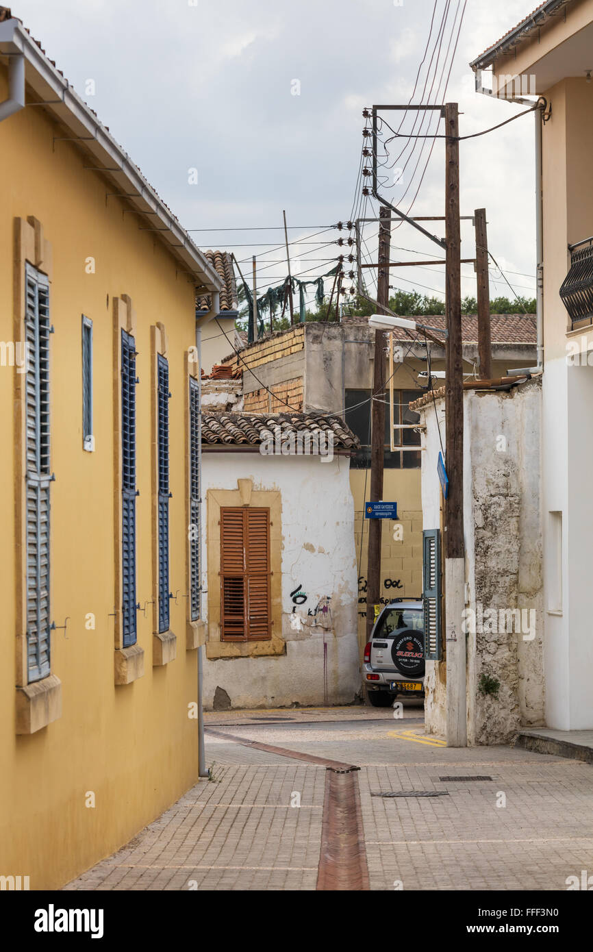 Street in old town, Nicosia, Cyprus Stock Photo - Alamy