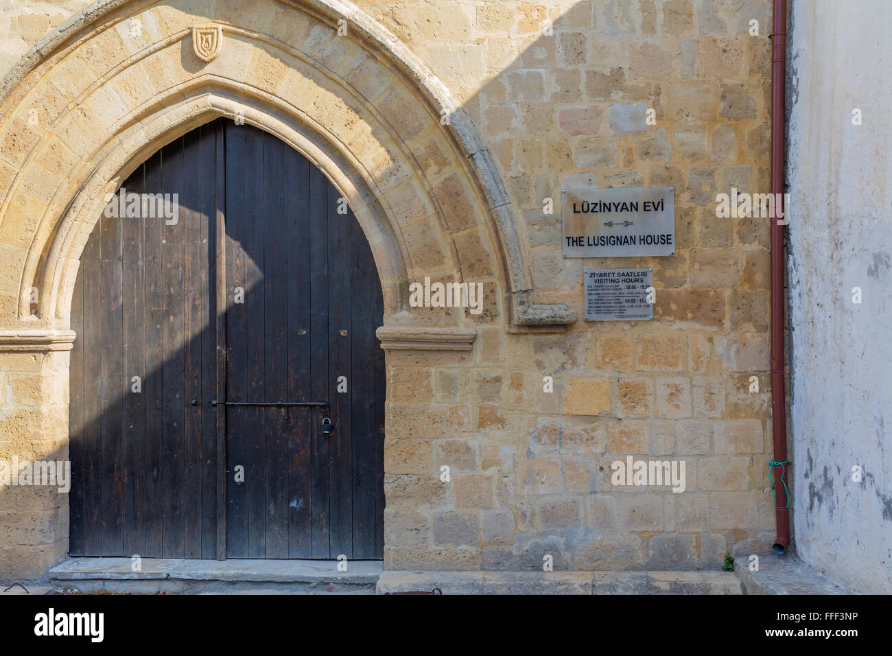 Lusignan House, Yeni Jami Street, North Nicosia, Northern Cyprus Stock ...