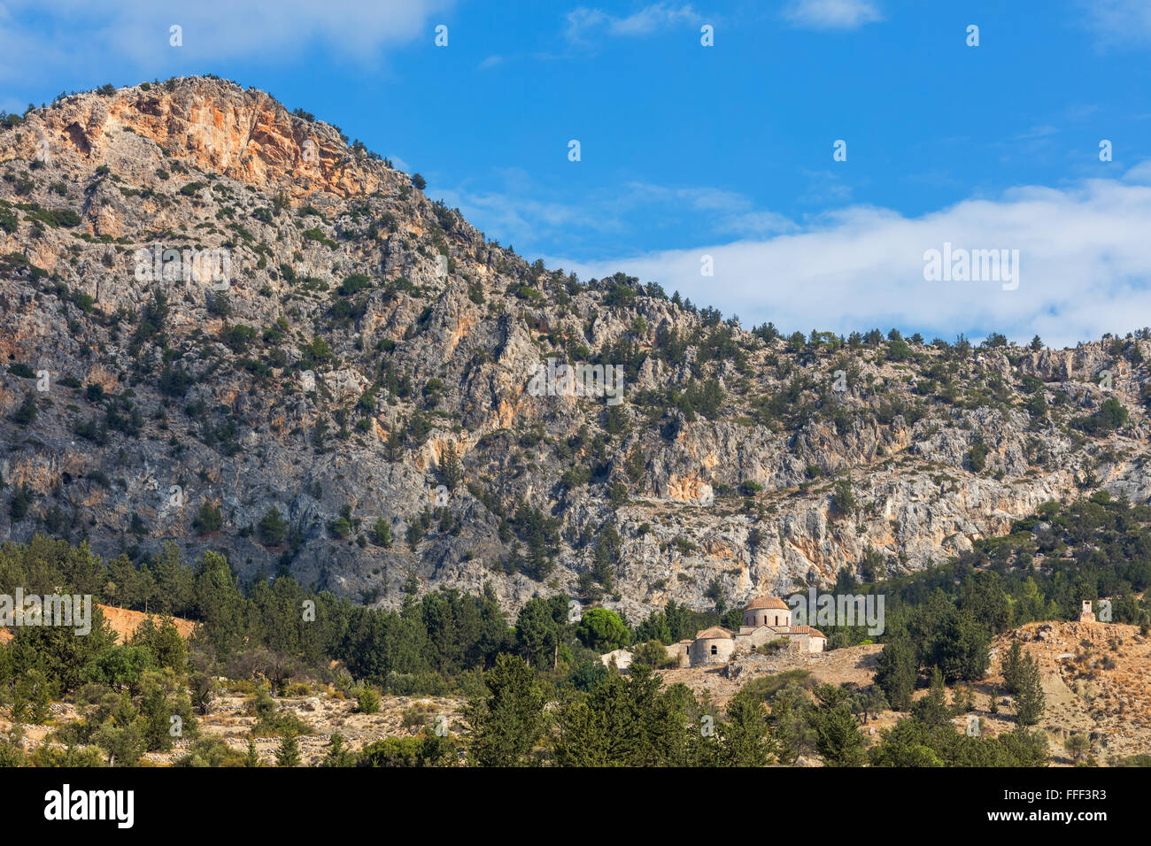 Mountain landscape, Northern Cyprus Stock Photo - Alamy