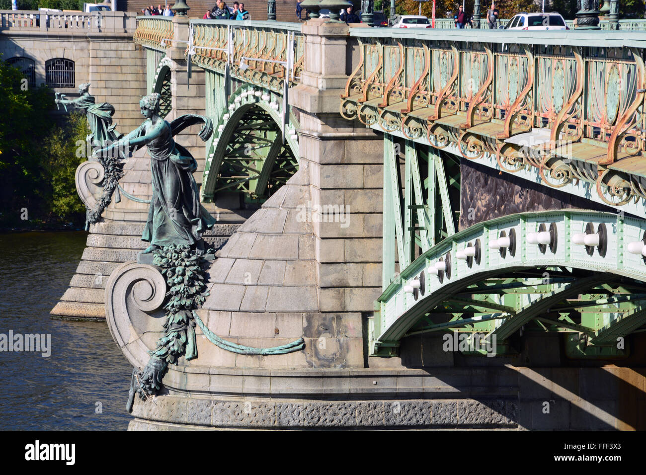 Cechuv bridge prague hi-res stock photography and images - Alamy