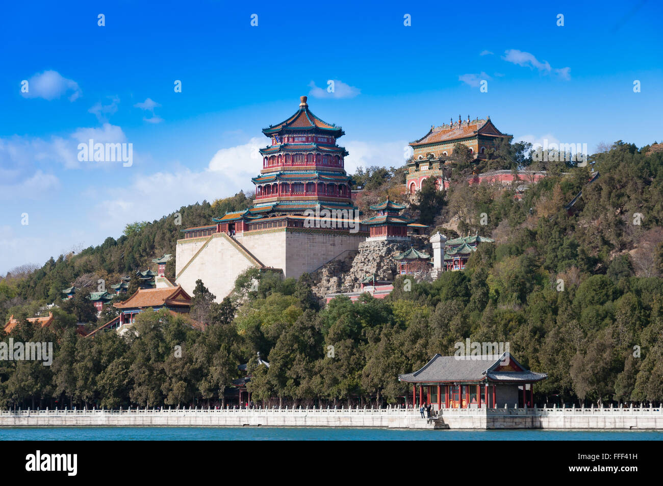 Imperial Summer Palace in Beijing Stock Photo - Alamy