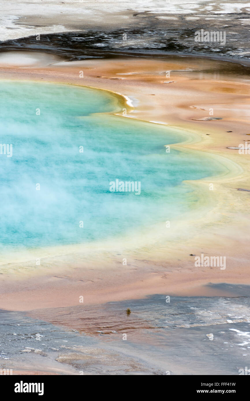 Grand Prismatic Spring Stock Photo - Alamy