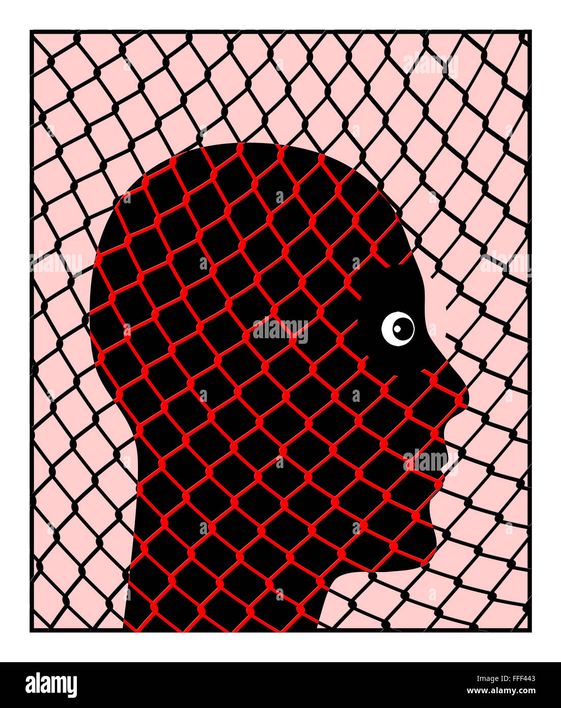 Inmate prison Cut Out Stock Images & Pictures - Alamy
