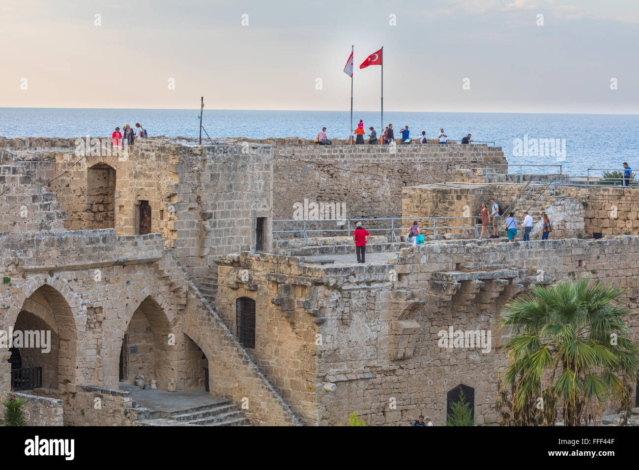 Kyrenia Castle (Girne Kalesi), Kyrenia, Northern Cyprus Stock Photo - Alamy