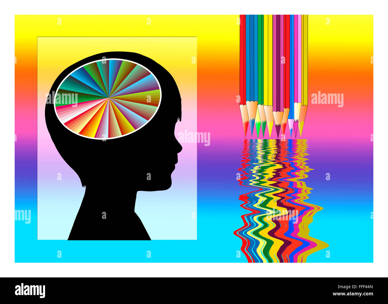 Art in Early Childhood Stock Photo - Alamy