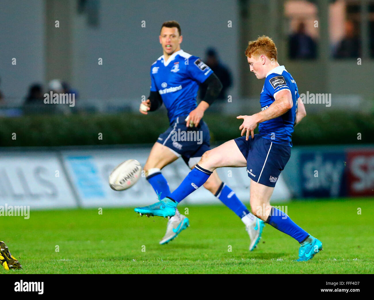 RDS Arena, Dublin, Ireland. 12th Feb, 2016. Guinness Pro 12 Leinster ...