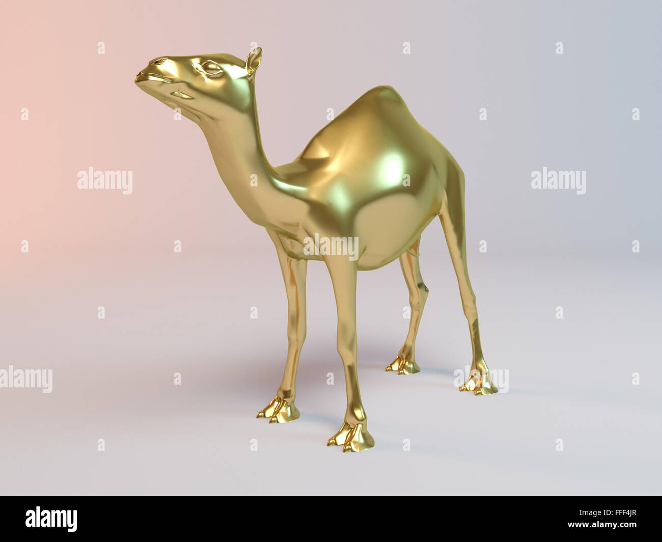 Gold camel statue hi-res stock photography and images - Alamy