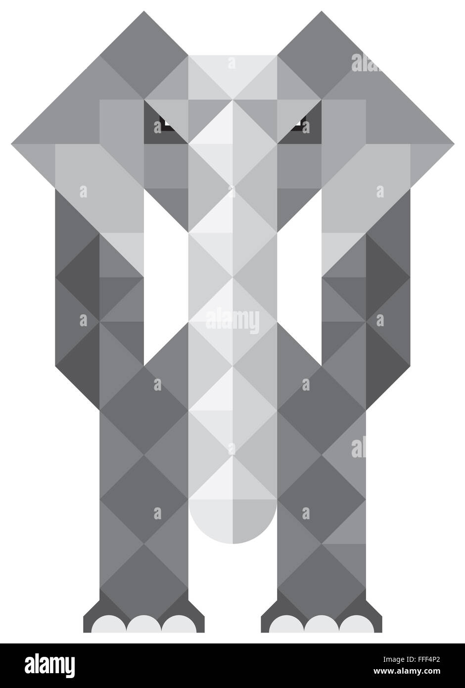 modular image. Animal is elephant Stock Photo - Alamy