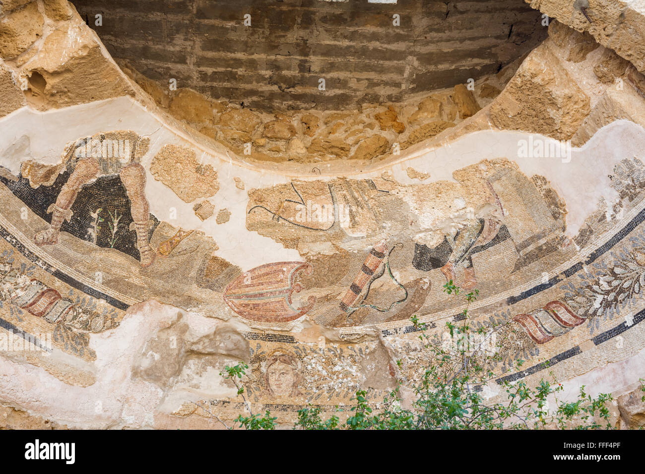 Ruins of ancient Greek city of Salamis, Northern Cyprus Stock Photo - Alamy