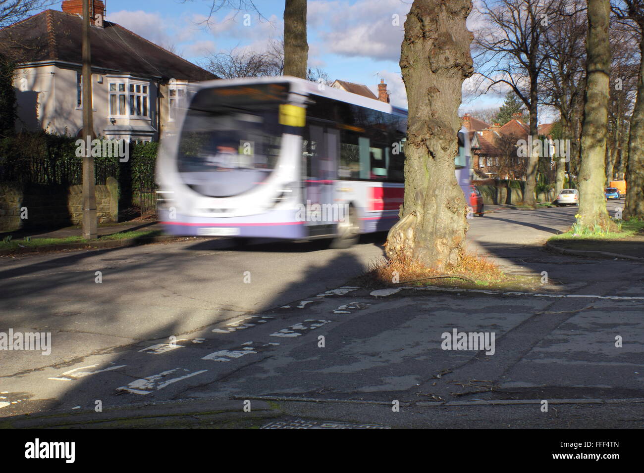 Sheffield bus hi-res stock photography and images - Alamy