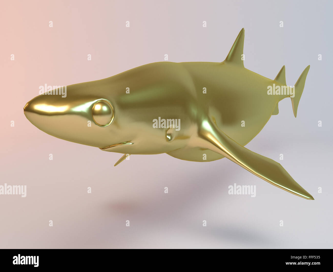 Gold fish shape hi-res stock photography and images - Alamy