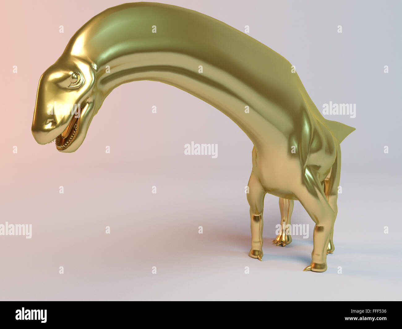 Gold dinosaur hi-res stock photography and images - Alamy