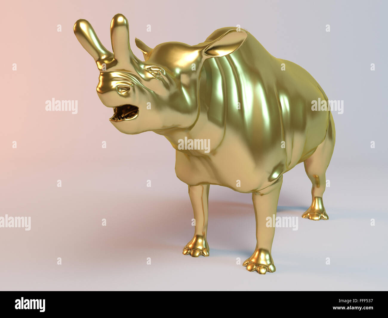 Gold dinosaur hi-res stock photography and images - Alamy