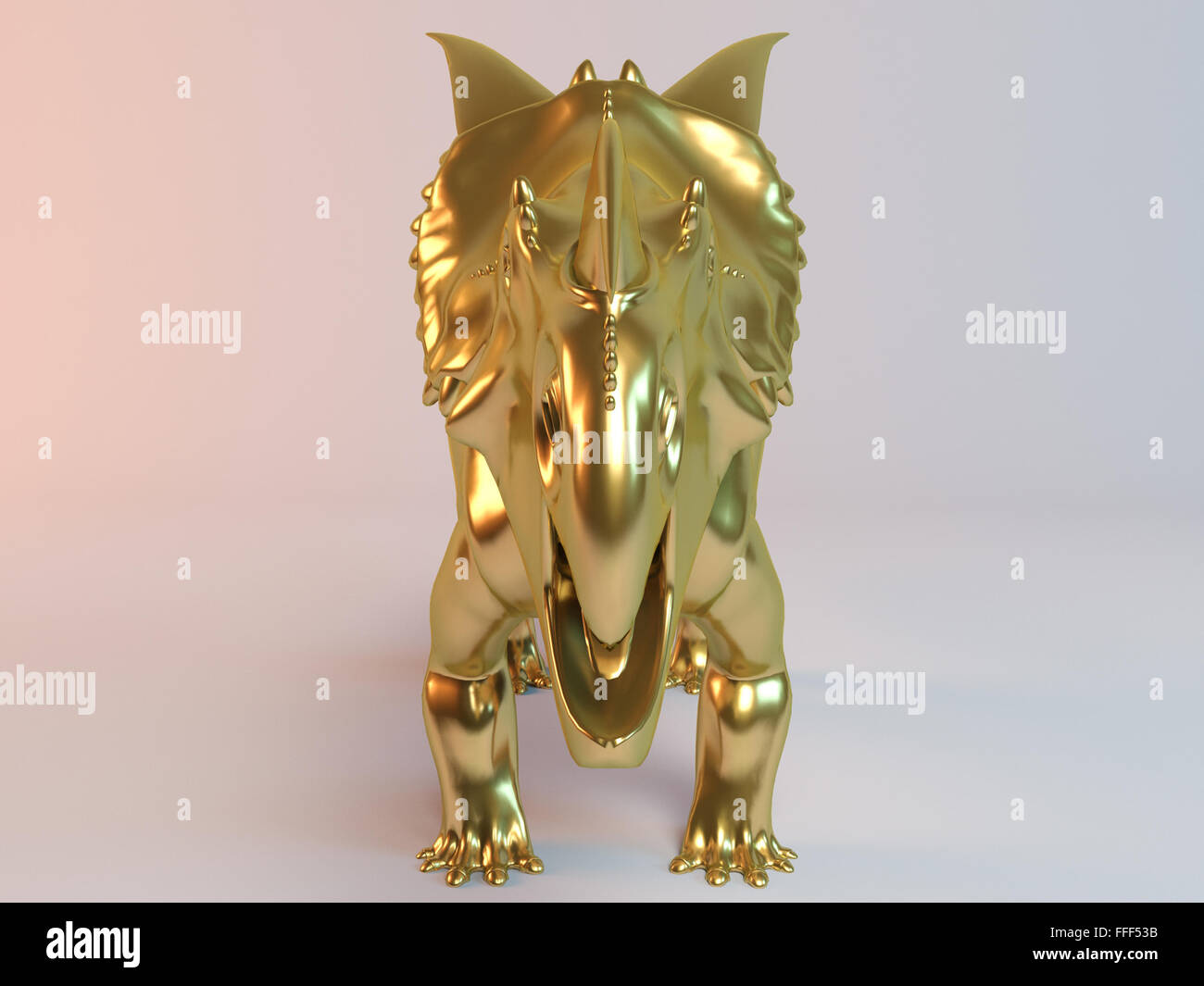 Gold dinosaur hi-res stock photography and images - Alamy