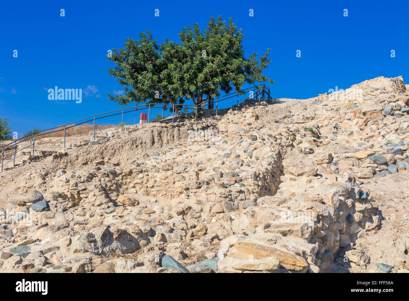 Khirokitia archaeological site, Cyprus Stock Photo - Alamy