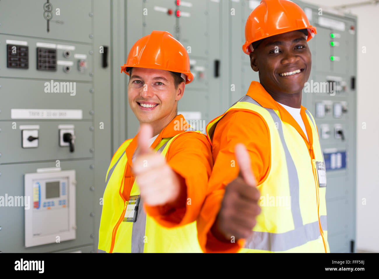 Technical workers hi-res stock photography and images - Alamy