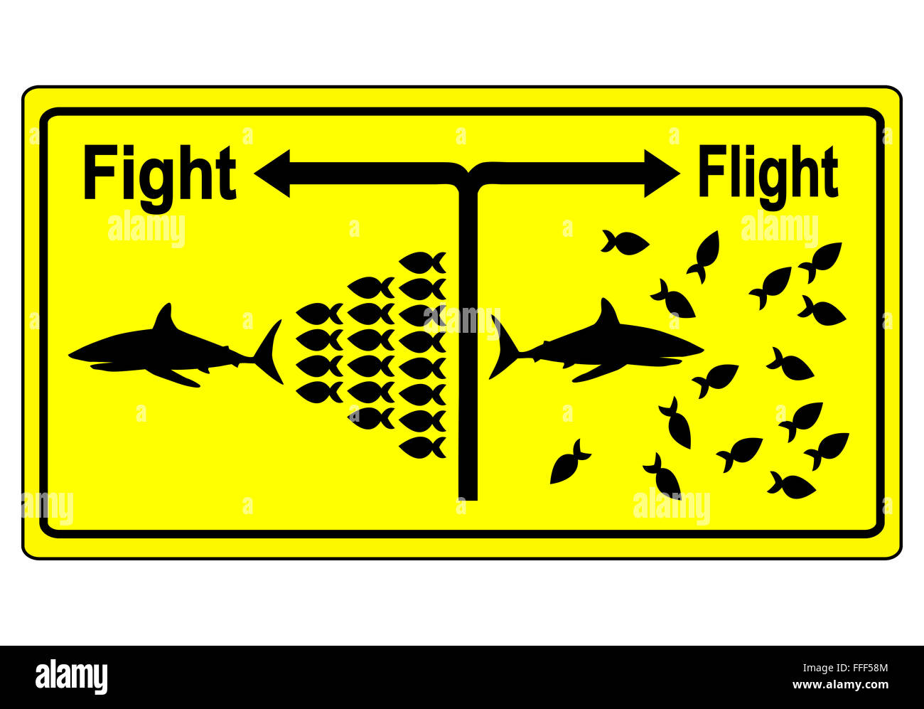 Fight or Flight Stock Photo - Alamy