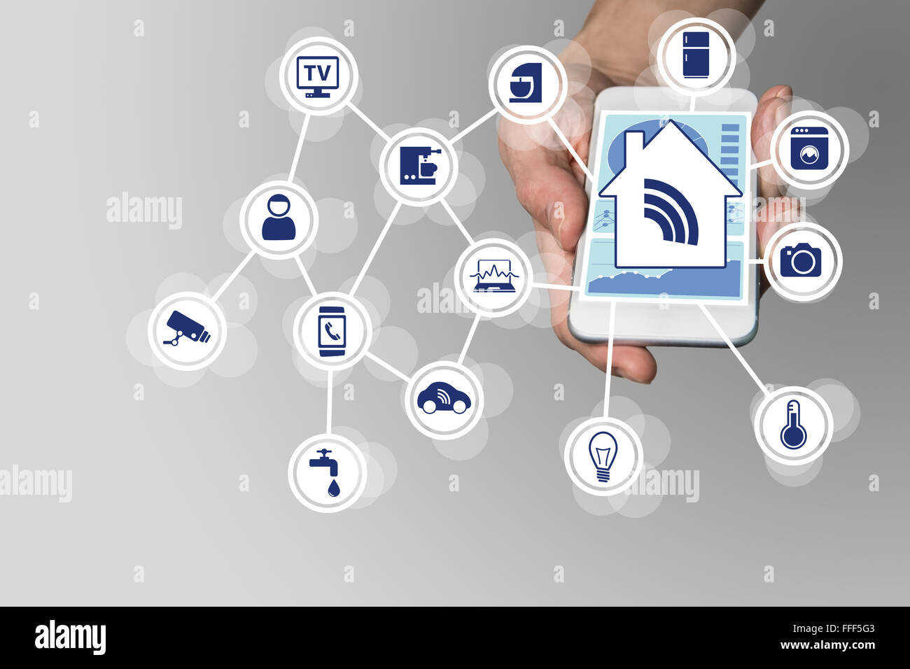 Smart connected devices hi-res stock photography and images - Alamy